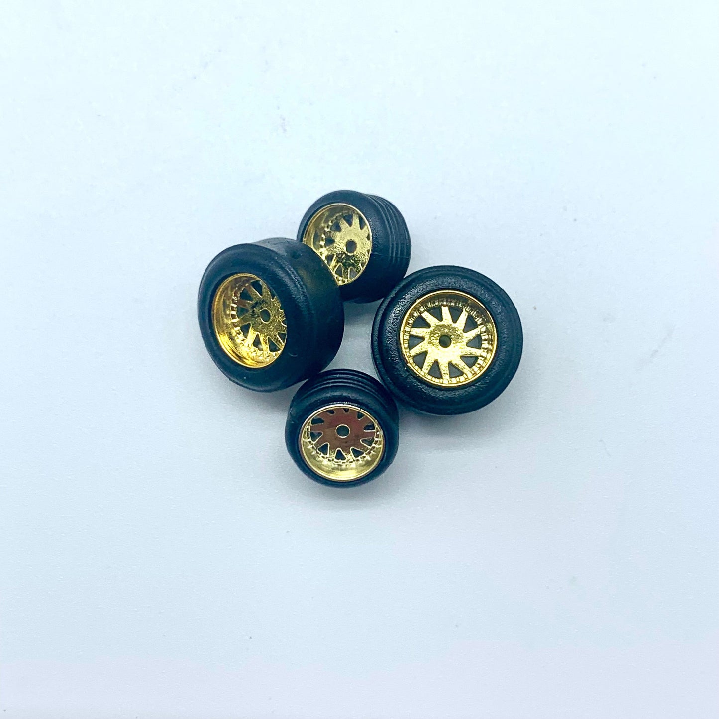 #1007 Gold "Rucci" Style Gasser Wheels – ACCuston